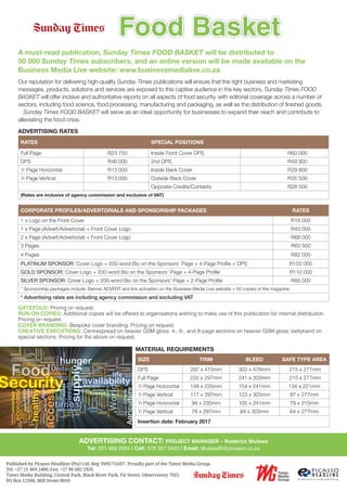 Food Basket_2016 | PDF