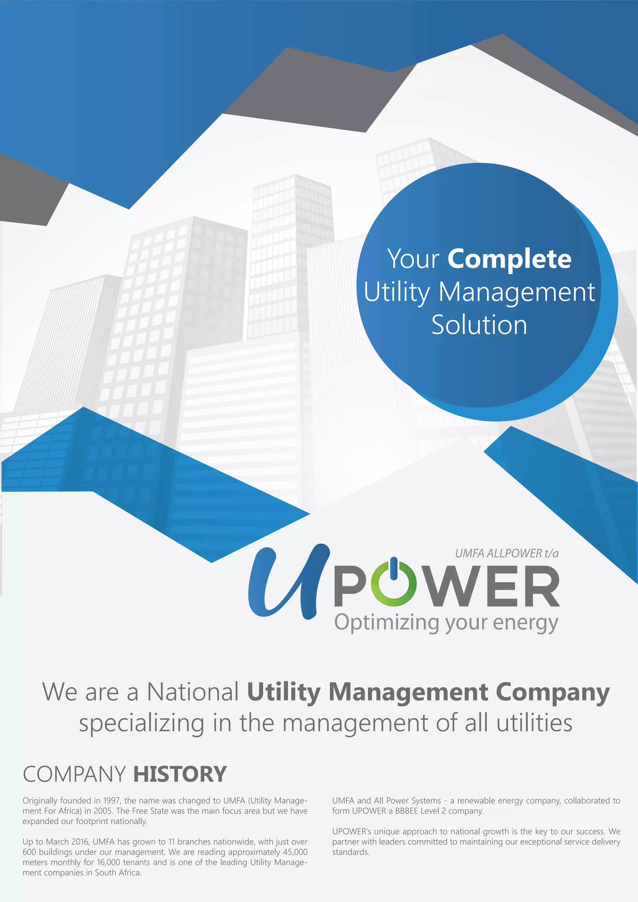 UPOWER COMPANY PROFILE 2016 | PDF