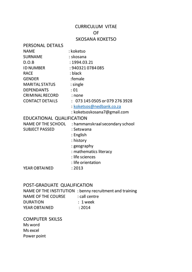CURRICULUM VITAE | DOCX