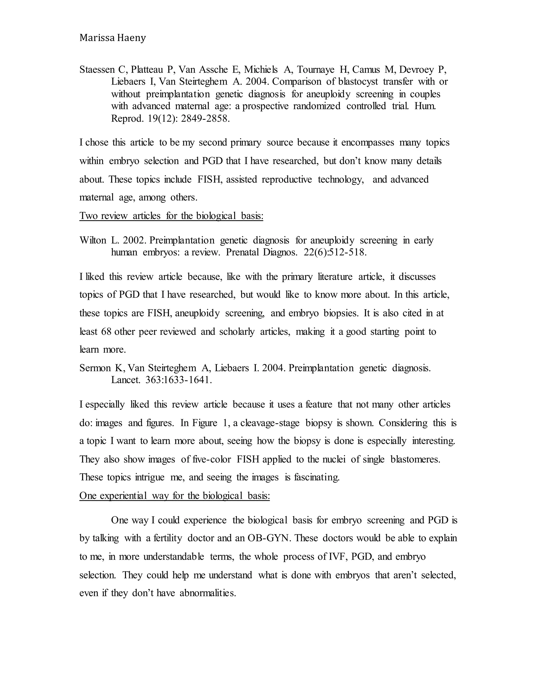 Bioethics paper | DOCX