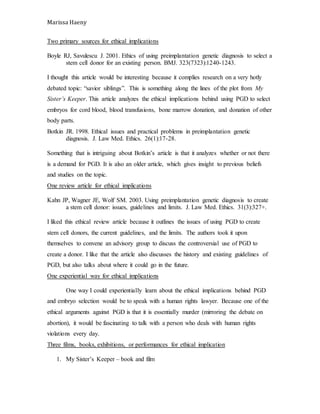 Bioethics paper | DOCX