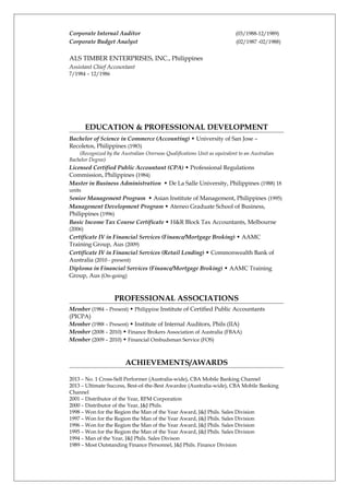 kit's resume' 2016 CBA | DOC