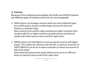 Heavy Vehicle DVR Solutions | PPT