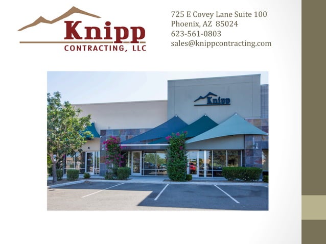 Knipp Contracting overview 2015 | PPT