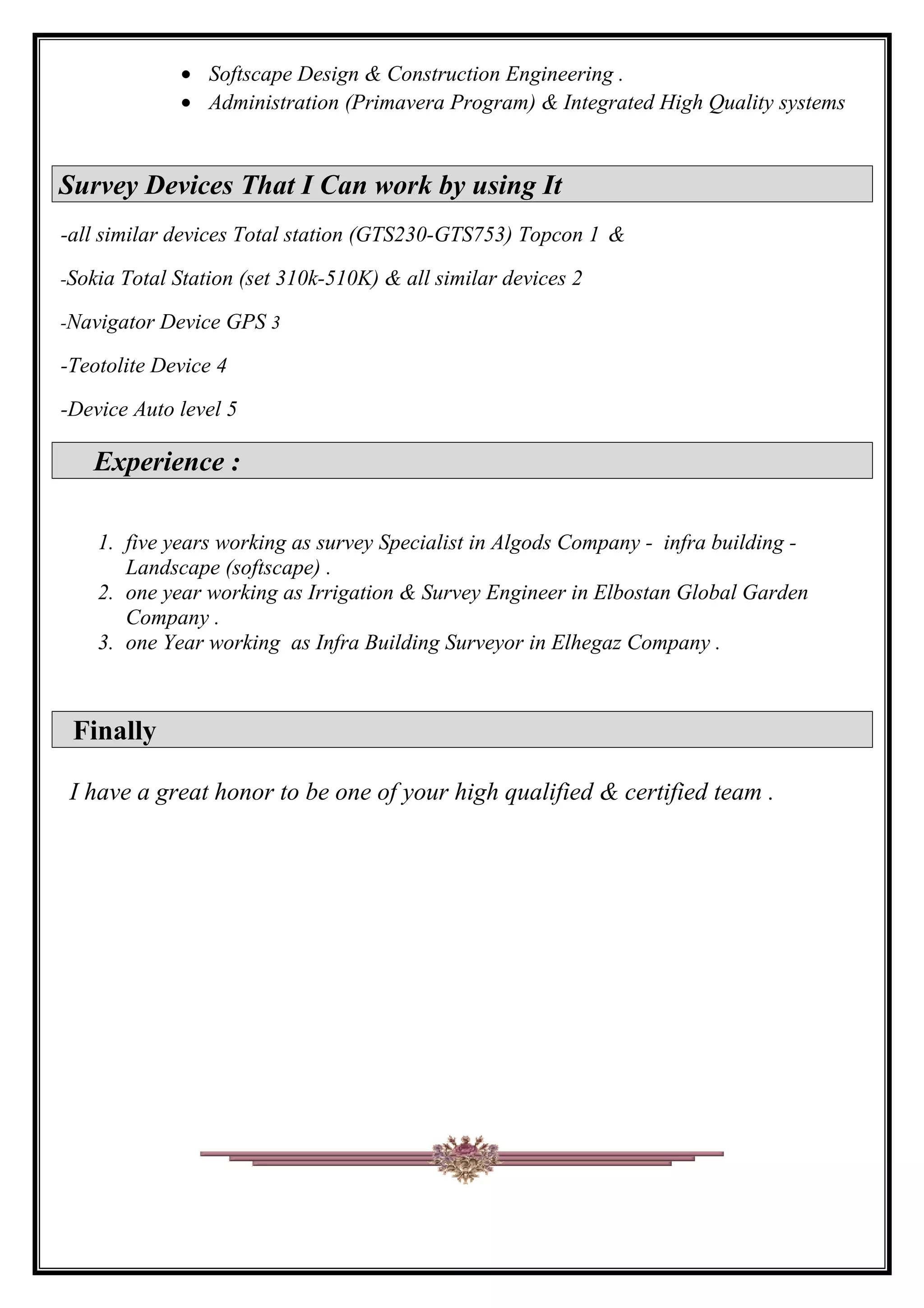 English CV | PDF