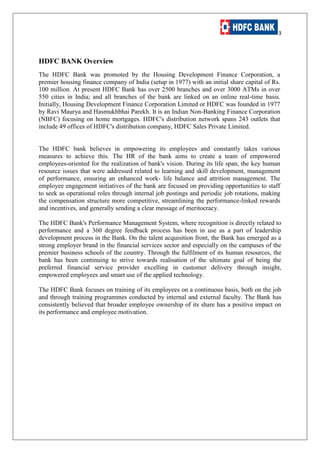 PMS IN HDFC BANK | PDF