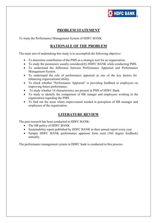 PMS IN HDFC BANK | PDF