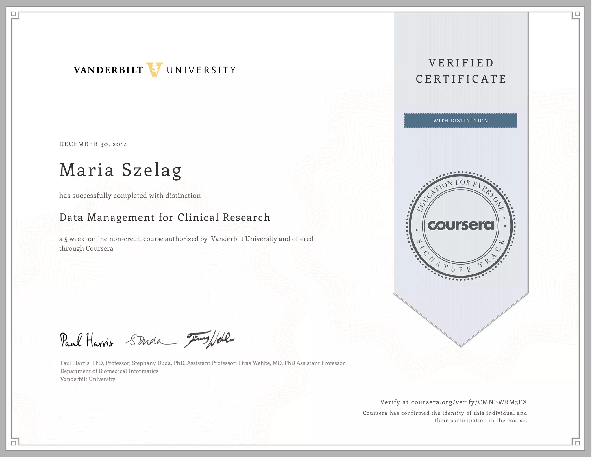 Coursera datamanagement 2014 | PDF