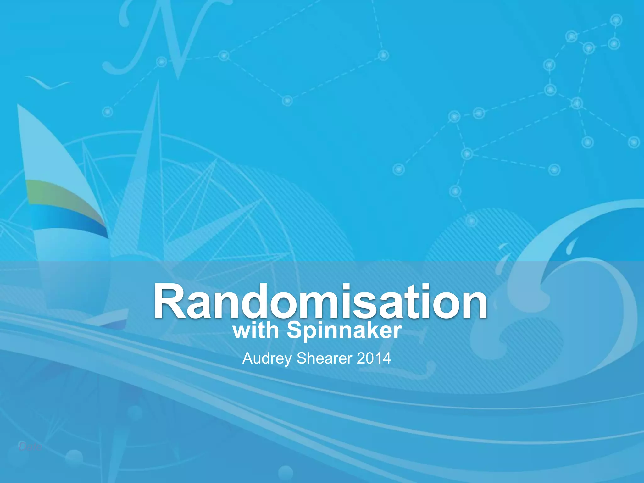 Randomisation overview | PPTX