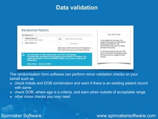 Randomisation overview | PPTX