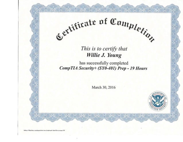 CompTIA Certificate | PPT