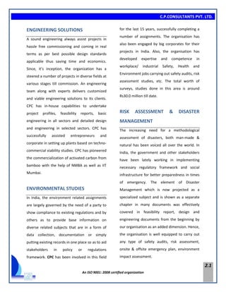 CPC_PROFILE_COMPLETE | PDF | Civil Engineering Industry | Industries