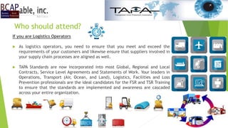 TAPA FSR Training Cebu May 2015 V2 | PDF