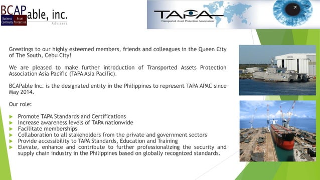 TAPA FSR Training Cebu May 2015 V2 | PDF