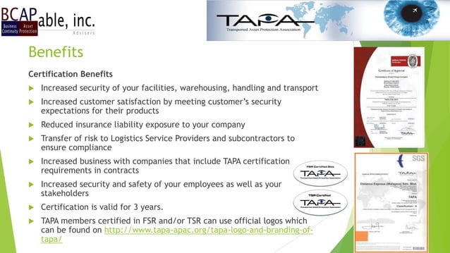 TAPA FSR Training Cebu May 2015 V2 | PDF