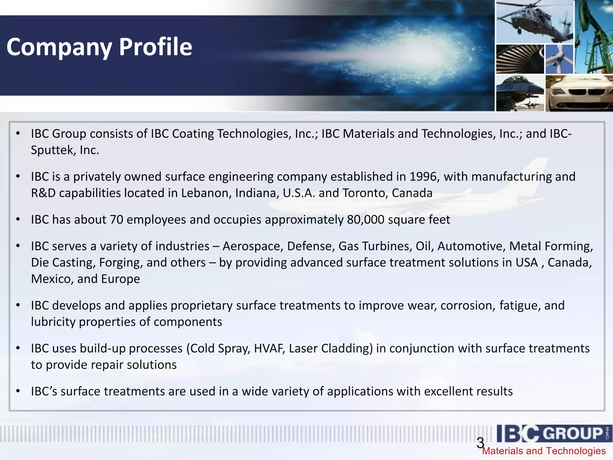 2015.04 - IBC Capabilities Overview | PDF