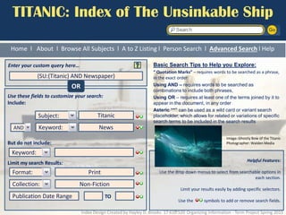 Brooks520-DesignPages-TitanicIndex | PDF