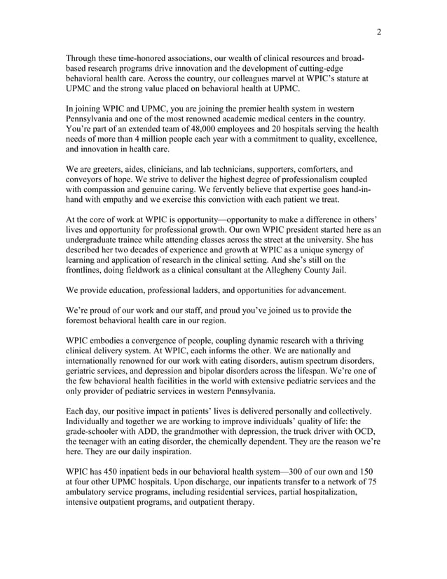 StaffOrientationScriptVO | PDF