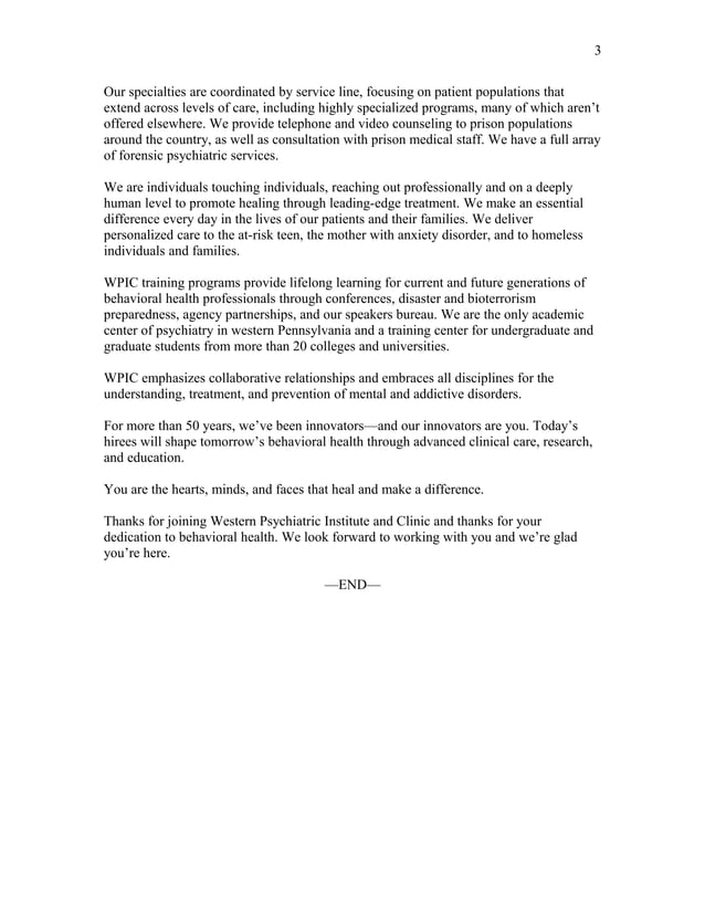 StaffOrientationScriptVO | PDF