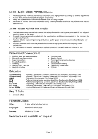 Gurdeep Rathor CV