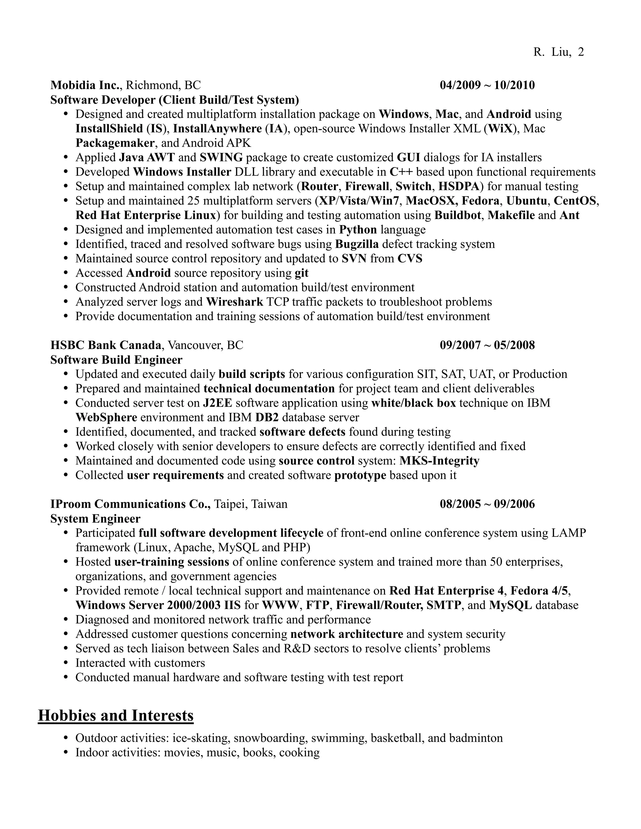 Resume-2015-SW | PDF