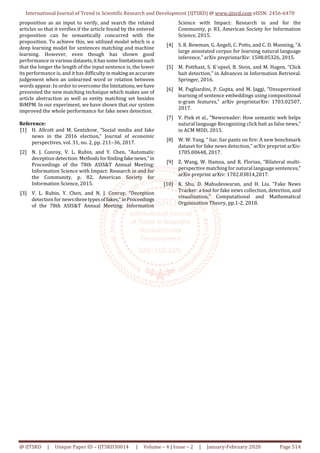 Fake News Detection using Machine Learning | PDF