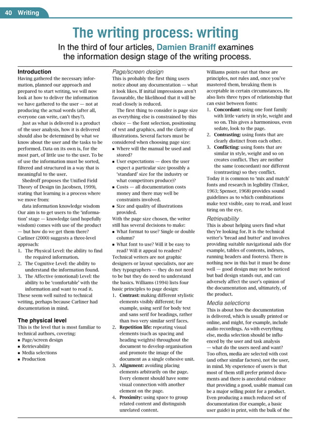 Writing process | PDF