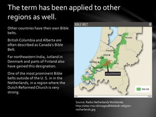 The Bible Belt | PPTX