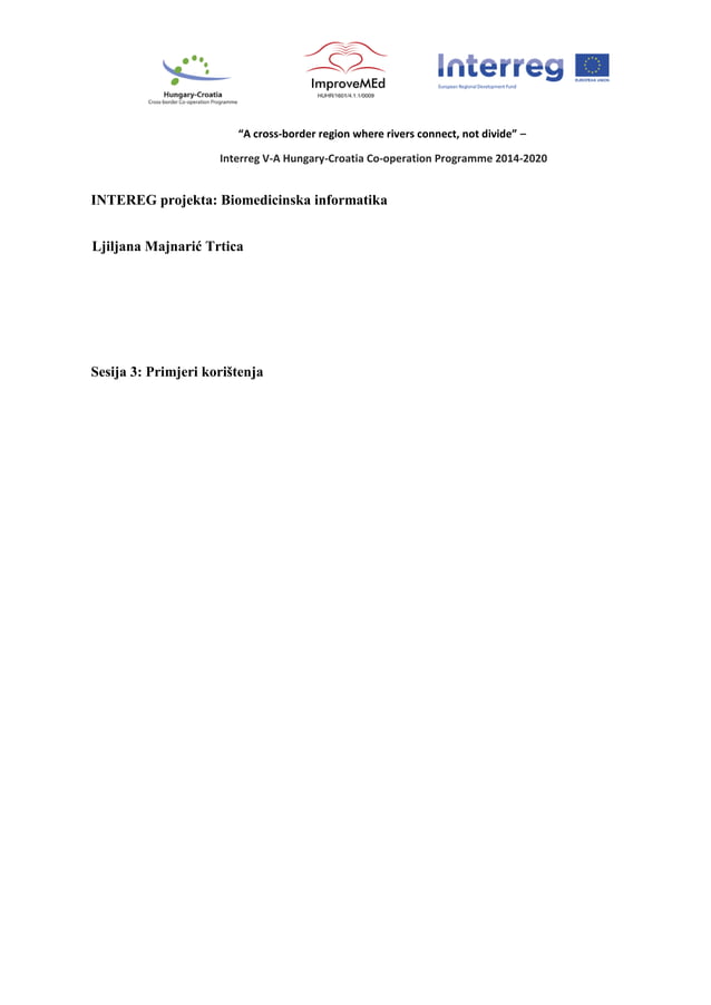 Primjeri korištenja | PDF