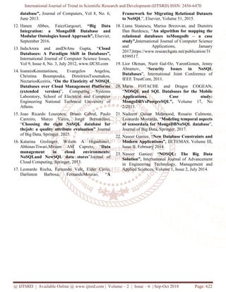 NOSQL Database Engines for Big Data Management | PDF