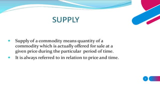 (93)supply in business economics ppt ah authors | PPT