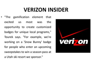 Verizon insider - Gamification in customer engagement - Manu Melwin Joy ...