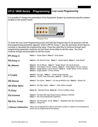 9400 9600 programming | PDF