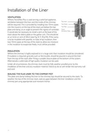 Flexible Liners installation instructions | PDF