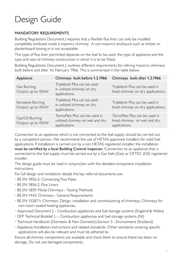 Flexible Liners installation instructions | PDF