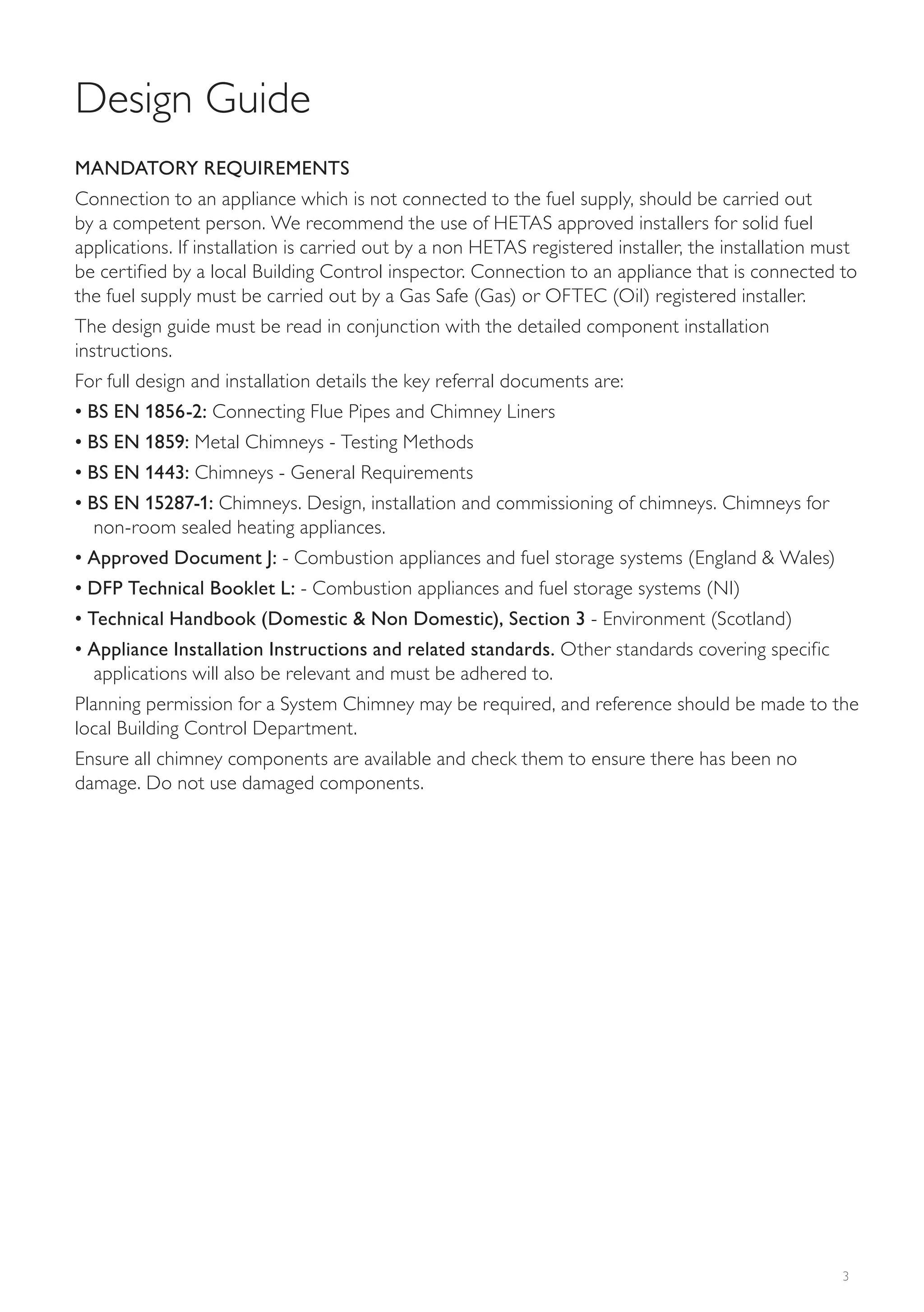 Prima Smooth flue system installation instructions | PDF