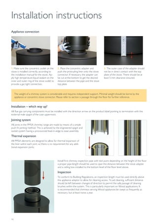 Sirius Stove System Brochure | PDF