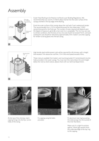 Isokern Celsius stove system installation instructions | PDF