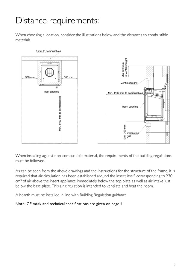 Isokern Celsius stove system installation instructions | PDF