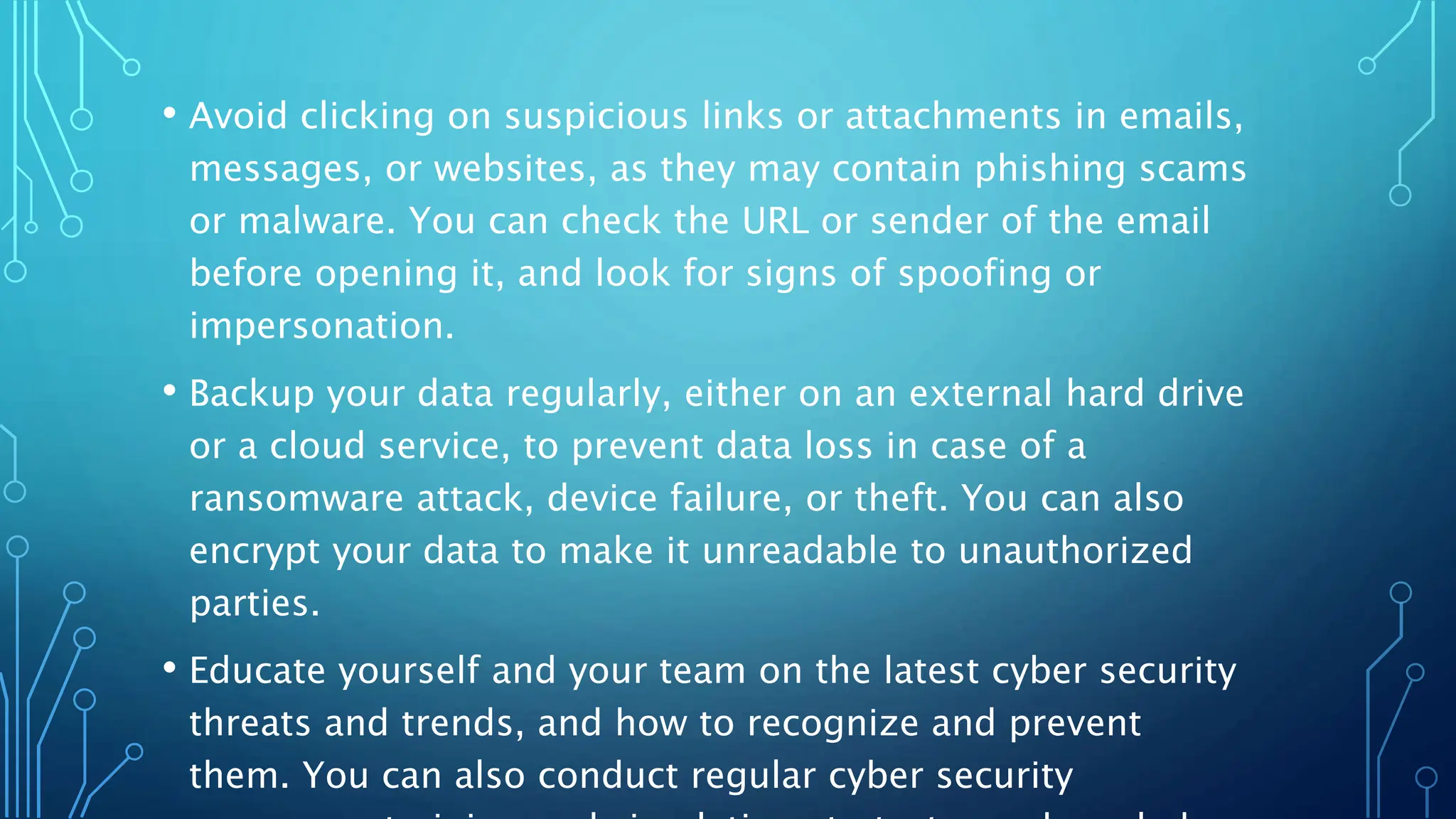 Cyber security best practices power point presentation | PPTX