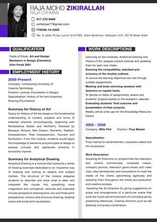 Resume - Copy | PDF
