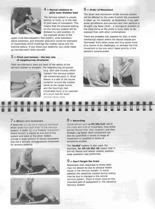 Neurodynamic Techniques Dvd And Handbook David Butler Noi Group | PDF