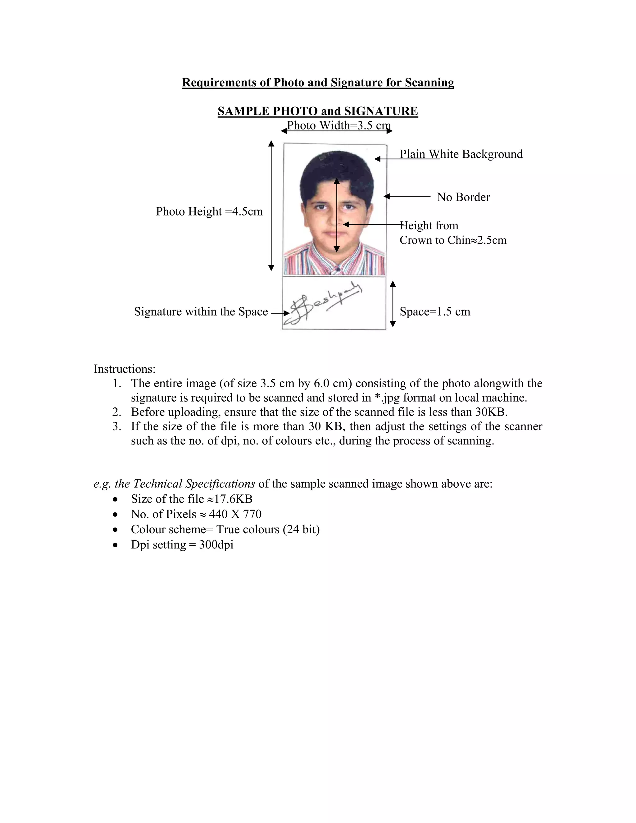 SAMPLE_PHOTO&SIGN | PDF