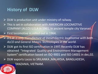 Diesel Locomotive Works (DLW) | PPTX