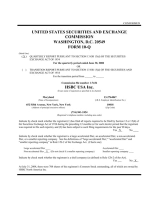 HSBC USA, Inc. | PDF