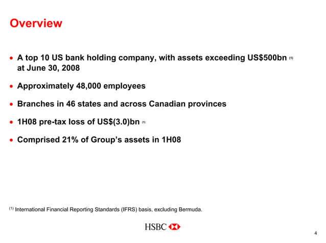 HSBC In North America (USA & Canada) | PPT