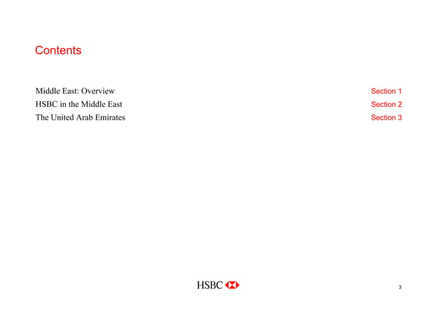 HSBC Dubai Investor Roadshow | PPT
