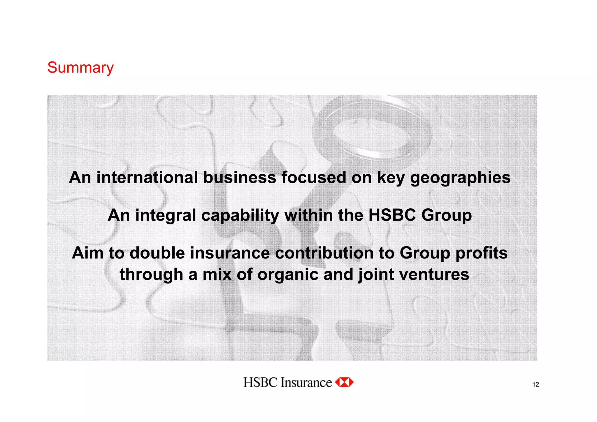 An introduction to HSBC Insurance | PDF