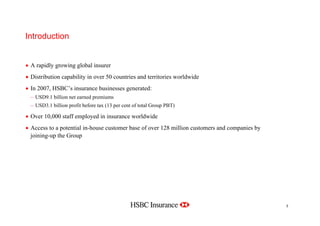 An introduction to HSBC Insurance | PDF