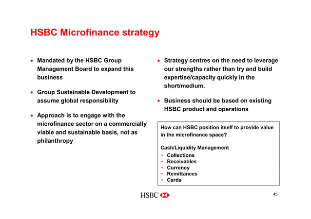 Sustainability at HSBC | PDF | Business Accounting & Finance | Business